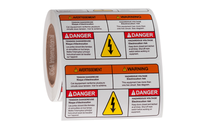 Electrical Labels | Warning Labels - IndustriTAG by GA International