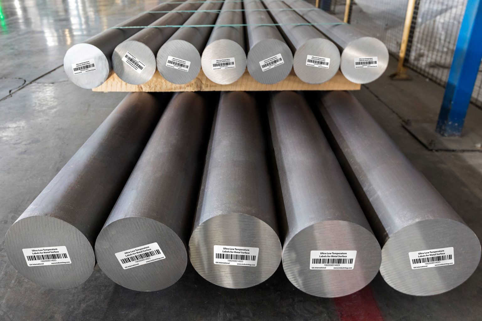 Labels for Steel and Metal Manufacturing - IndustriTAG by GA International