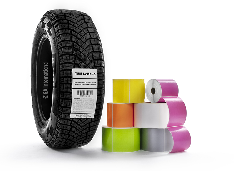 Tire Labels - IndustriTAG by GA International