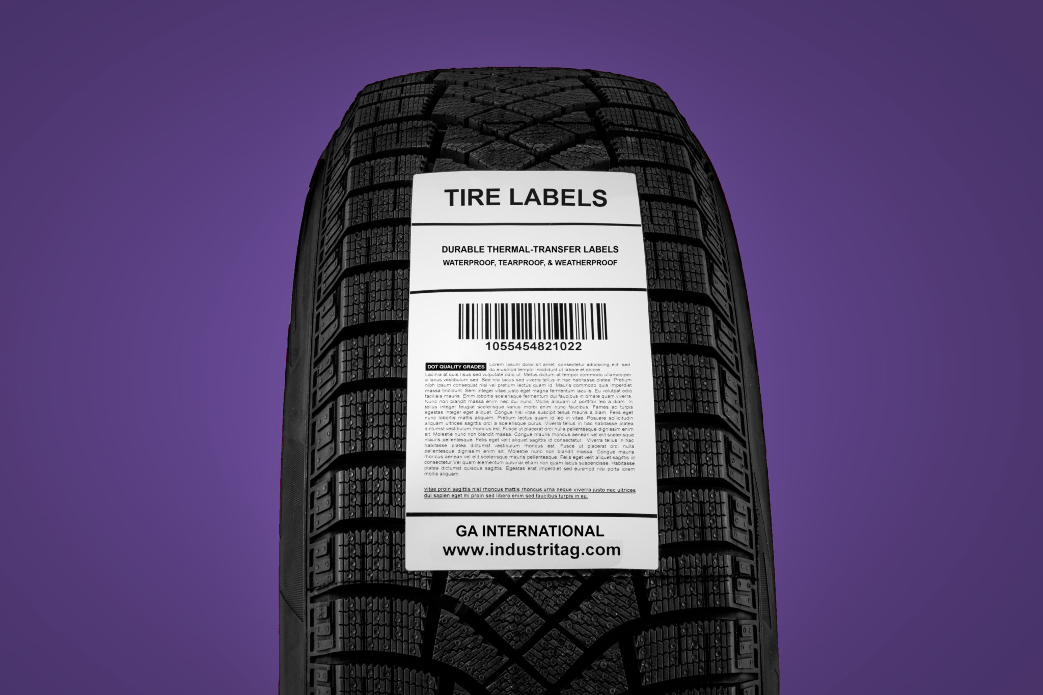 Automotive Labels and Car Part Labels - IndustriTAG by GA International