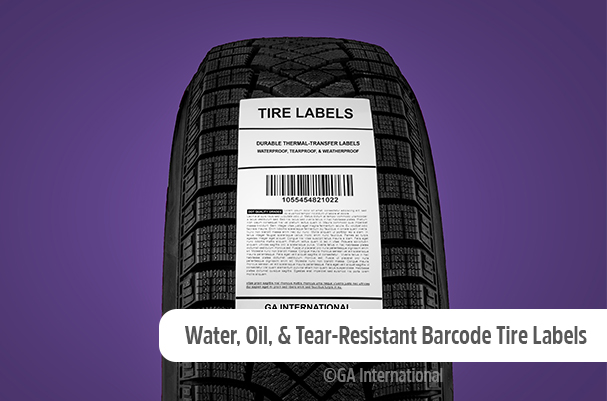Tire Labels - IndustriTAG by GA International