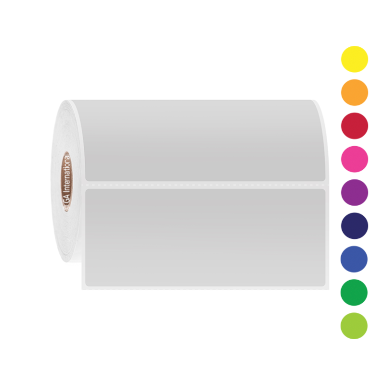 Low-Temperature Block Out Labels - 4" x 1.625" #ZBOC-530 - IndustriTAG