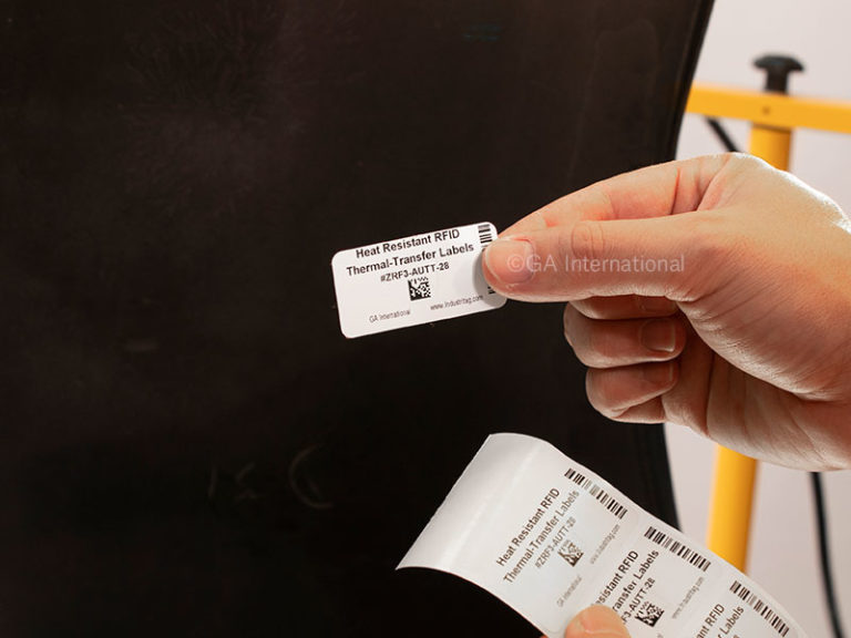 Heat-Resistant RFID Thermal-Transfer Labels - 2" x 1" #ZRF3-AUTT-28NP ...