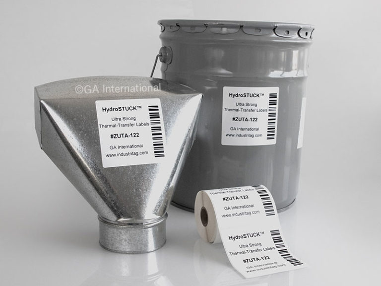 Ultra Strong Thermal-Transfer Labels - 4" x 4'' #ZUTA-122 - IndustriTAG ...